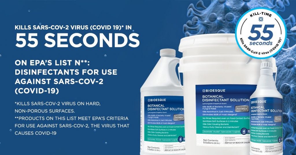 Bioesque | #1 Safest Disinfectant Solution